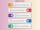 Ordered List Cards Html Css Codehim