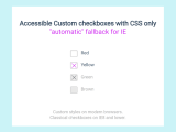 Pure Css Custom Checkbox Style Codehim