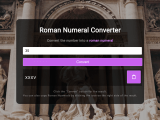 Roman Numeral Converter Using Javascript Codehim