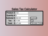 Sales Tax Calculator Javascript Codehim