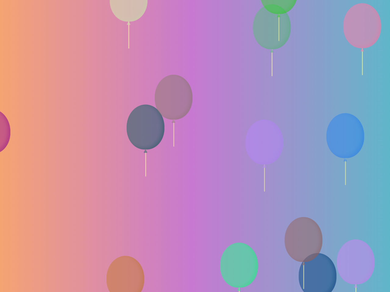 Floating Balloons Html Code Codehim