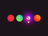 Linear Gradient Glowing Button Css Codehim