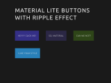 Material Design Buttons With Ripple Effect Codehim