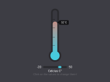 Thermometer Slider Widget Using Javascript Codehim