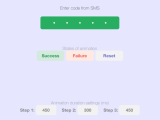 Sms Otp Input Animation In Html Css Codehim