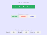 Sms Otp Input Animation In Html Css Codehim