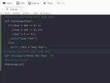 Python Program To Check Leap Year