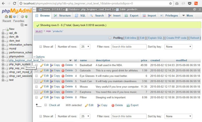 PHP CRUD Tutorial for Beginners - Step By Step Guide!