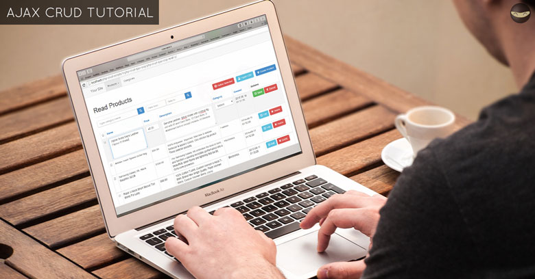AJAX CRUD Tutorial Using JavaScript and PHP - Step by Step Guide!