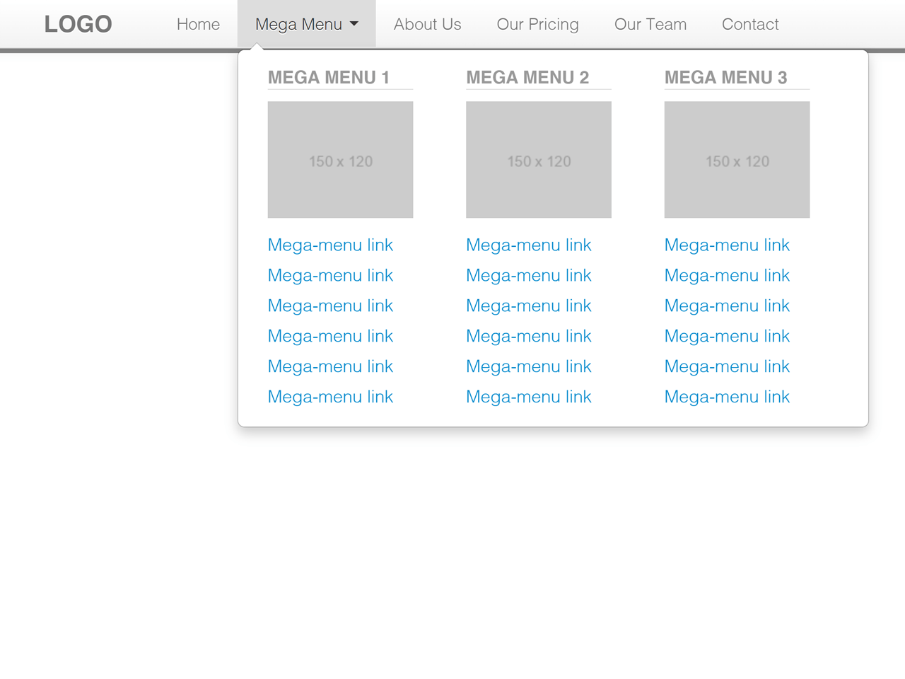 Bootstrap Mega Menu With CSS — CodePel