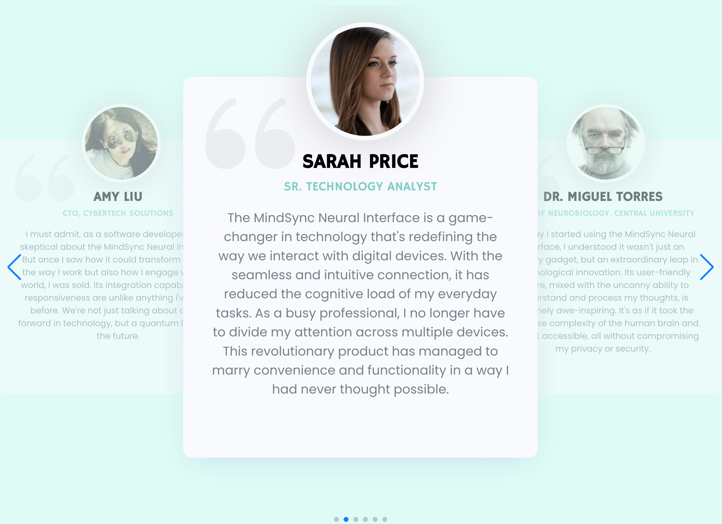 Testimonial Slider HTML CSS JavaScript — CodePel