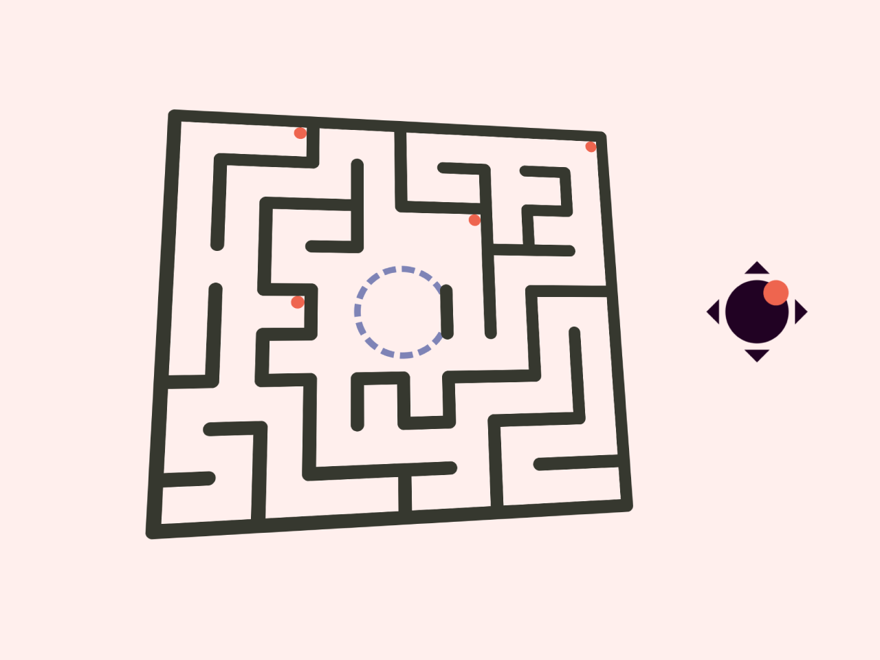 Tilting Ball Maze Game in HTML — CodePel