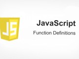 Javascript Function Definitions Coderglass