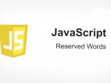 Javascript Reserved Words Coderglass