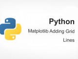 Matplotlib Adding Grid Lines Coderglass