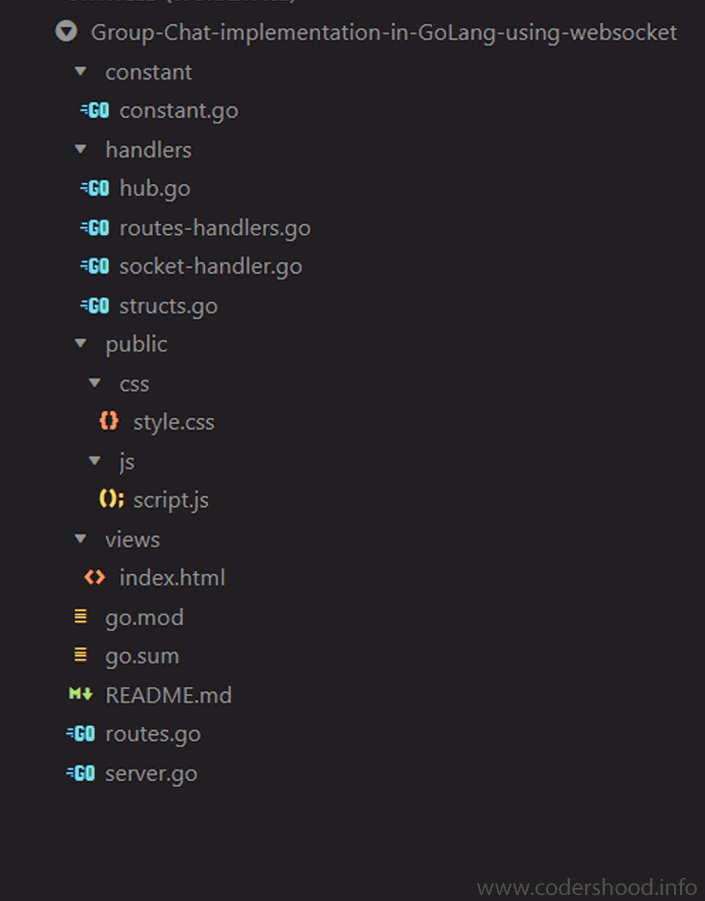 Build a Realtime group chat app in Golang using WebSockets - Codershood