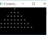 C Program To Print Star And Pyramid Patterns