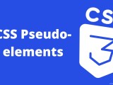 Css Pseudo Elements
