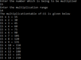 Create A Multiplication Table In Java Codespeedy