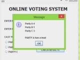 Online Voting System Using Java Swing Codespeedy