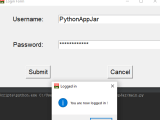 Create Login Form Gui Using Appjar In Python Codespeedy
