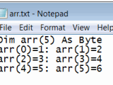 Embed Array In Visual Basic 6 Vba Code