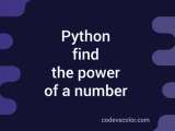 Python Program To Find The Power Of A Number Using Anonymous Function