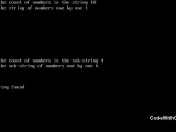 C Program For Pattern Matching Code With C
