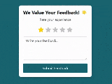 Create Bootstrap 5 Feedback Form Using Html Css Javascript
