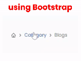 Create Bootstrap Breadcrumb Navigation Tutorial