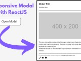 Create Draggable Modal In React Js