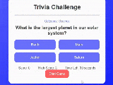 Create Trivia Quiz Game Using Html Css And Javascript