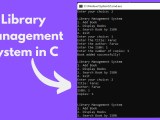 How To Create Library Management System In C Programming
