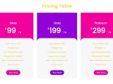 Pricing Table Css