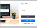 Bootstrap Login Form Page With Side Image Source Code