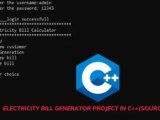 Electricity Bill Generator Project In C Source Code