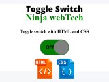 Css Accessible Toggle Switch At Carly Decosta Blog