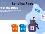 How To Make A Landing Page With Html Css And Bootstrap