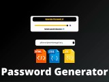 Password Generator Using Html Css And Javascript