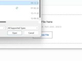 Upload File On Button Click With Preview Using Javascript