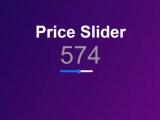 Price Range Slider Using Html Css Javascript