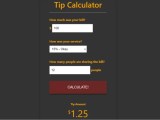 Creating Tip Calculator With Html Css And Javascript