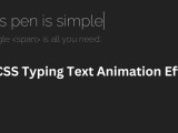 15 Css Typing Text Animation Effects