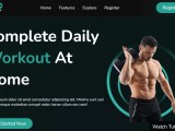 Gym Website Using Html Css Javascript Source Code
