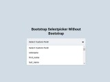 Bootstrap 5 Select Dropdown Navbar Dropdown Fynsr