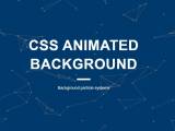Css Animated Background