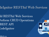 Codeigniter Restful Web Services Codexworld