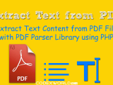 Extract Text From Pdf Using Php Codexworld