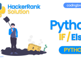 Python If Else Hackerrank Solution Codingbroz