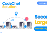 Second Largest Codechef Solution Codingbroz